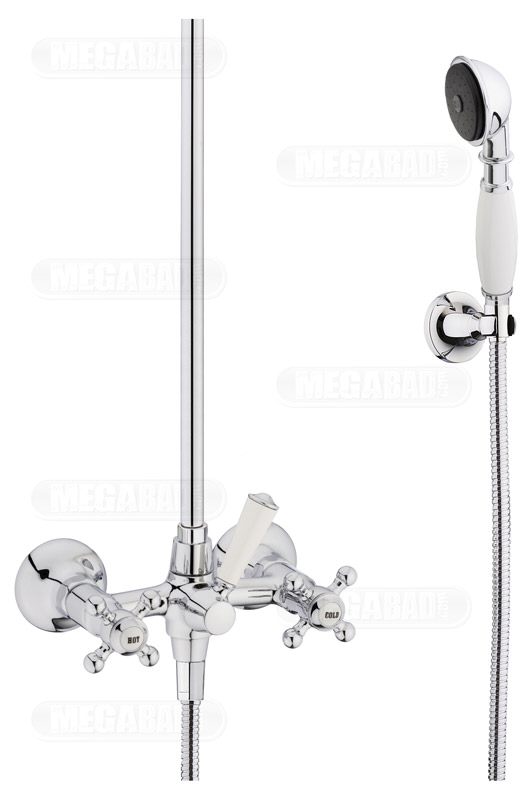 Dornbracht Madison Brausebatterie Wandmont. 26601360-00 - MEGABAD