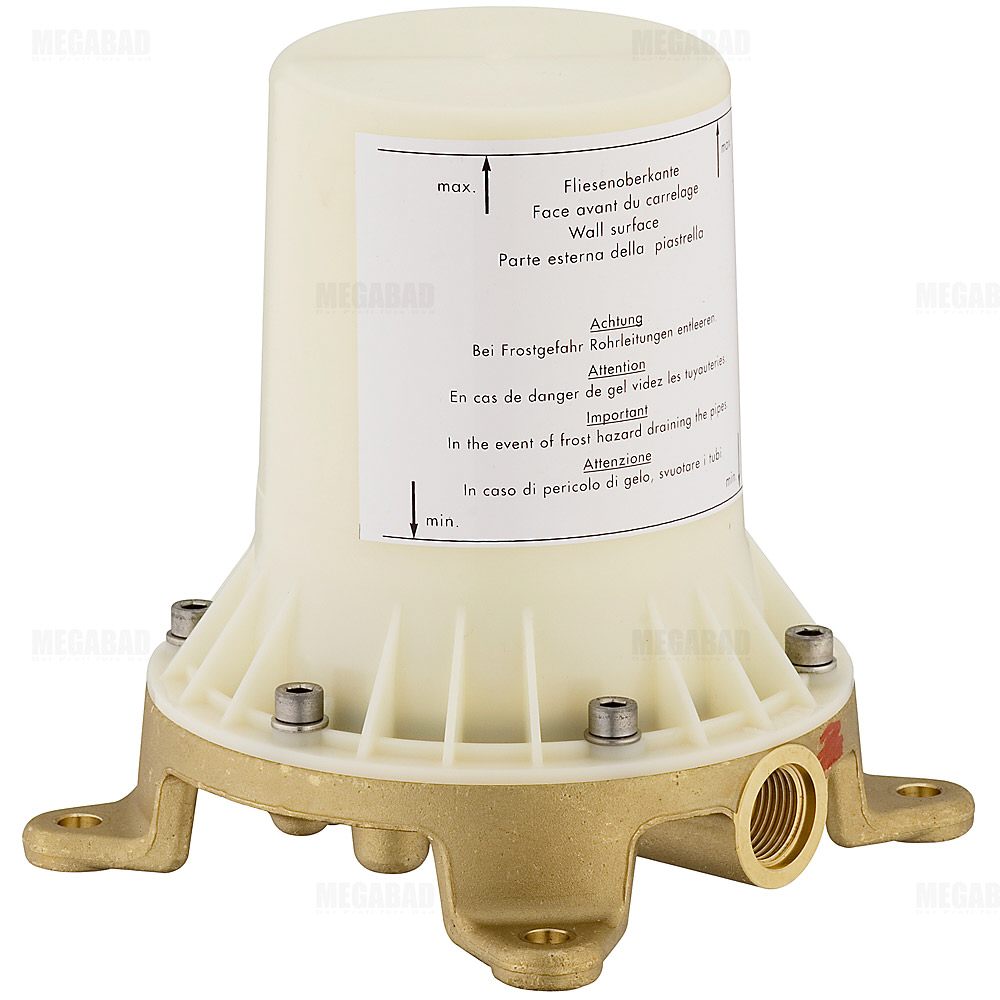 Hansgrohe Grundkörper 10452180 für Wannenarmatur Bodenmontage - MEGABAD