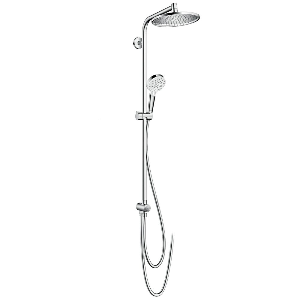 Hansgrohe Crometta S 240 1jet Showerpipe Reno EcoSmart 27270000 - MEGABAD