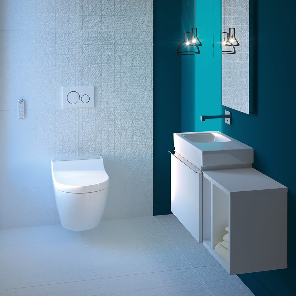 Geberit AquaClean Tuma Comfort WC-Komplettanlage Wand-WC 146.290.11.1 ...