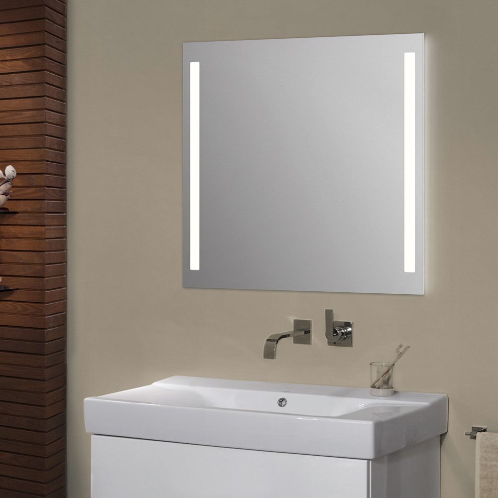 Megabad Architekt 300 LED Spiegel 80 x 80 cm made by Zierath MBLV8080 ...