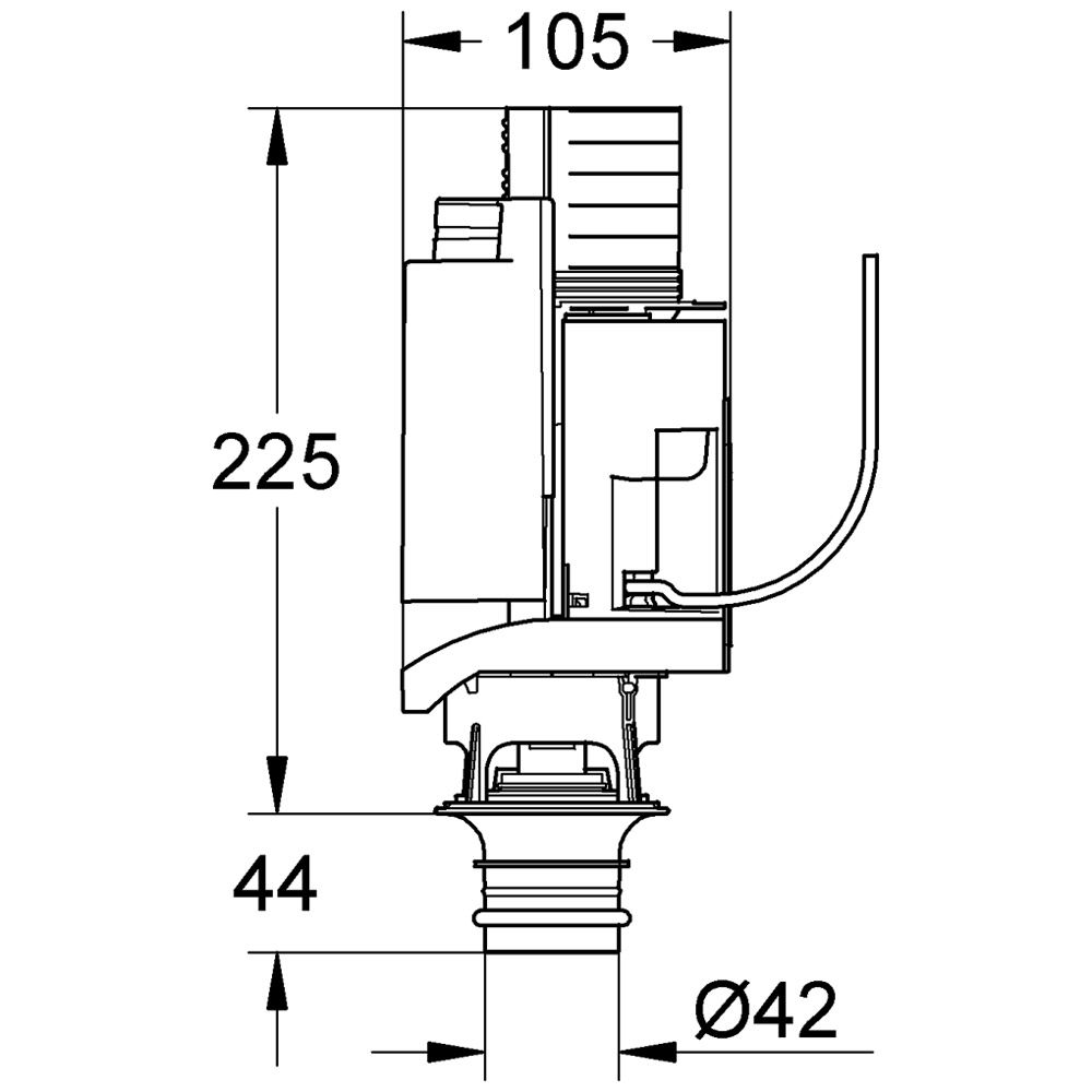 Grohe Ablaufventil AV1 komplett - MEGABAD